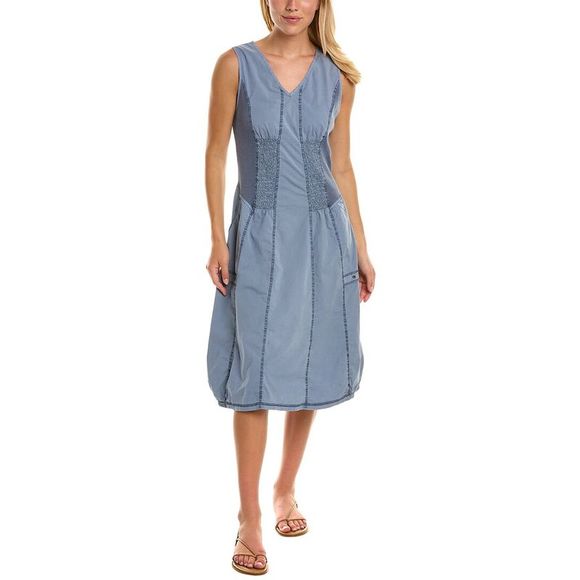 XCVI | Dresses | Xcvi Wearables Gibbon Tank Midi Dress | Poshmark